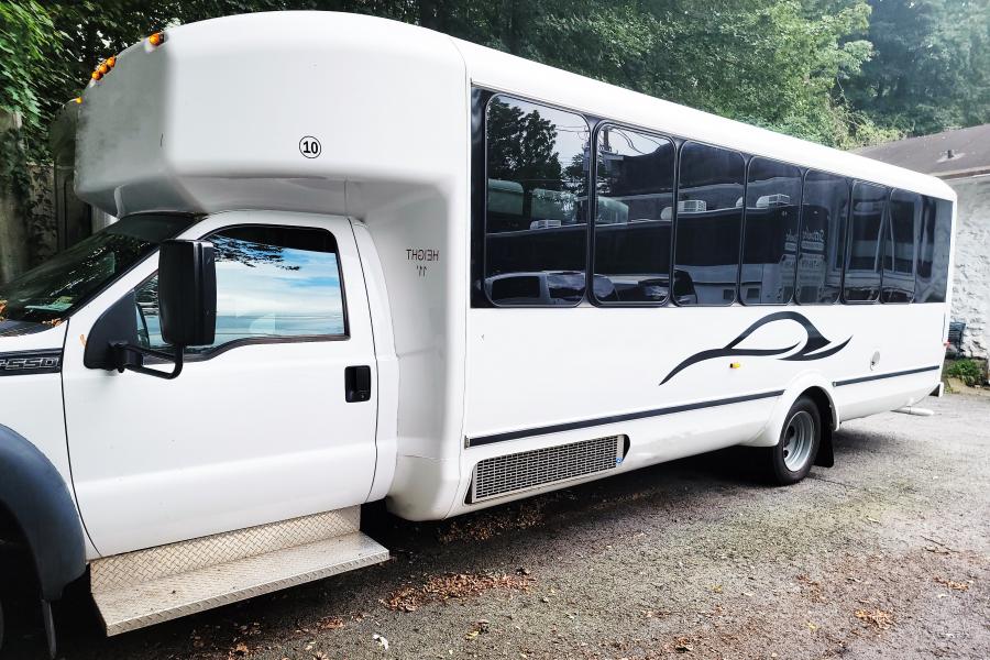 27 Passenger Shuttle Bus (27 pass), $150 hour